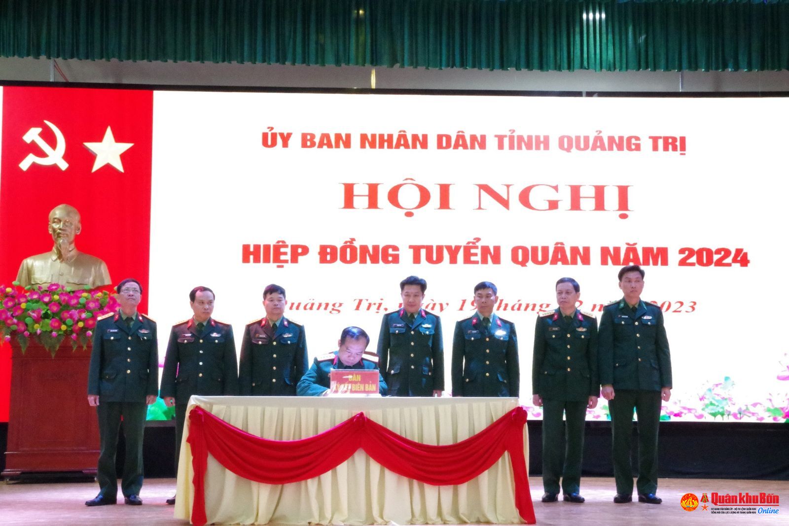 Tỉnh Quảng Trị: Hiệp đồng giao nhận quân năm 2024